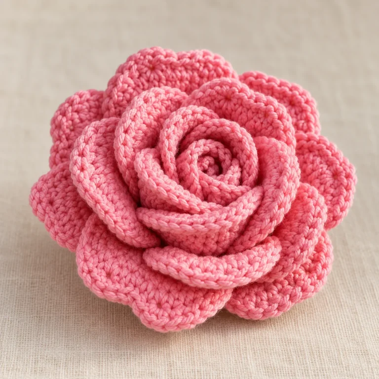 Flowers - Crochet Pebble